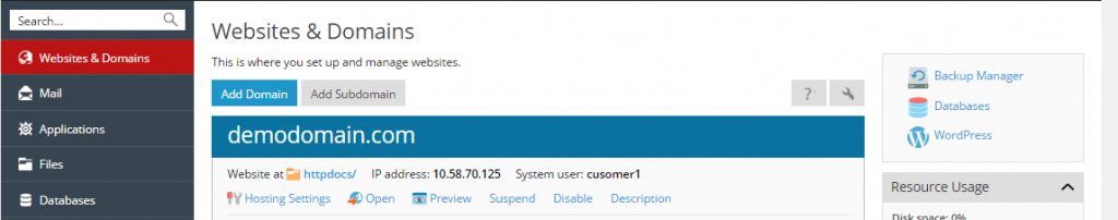 All About Managing Domain Names in Plesk - Plesk