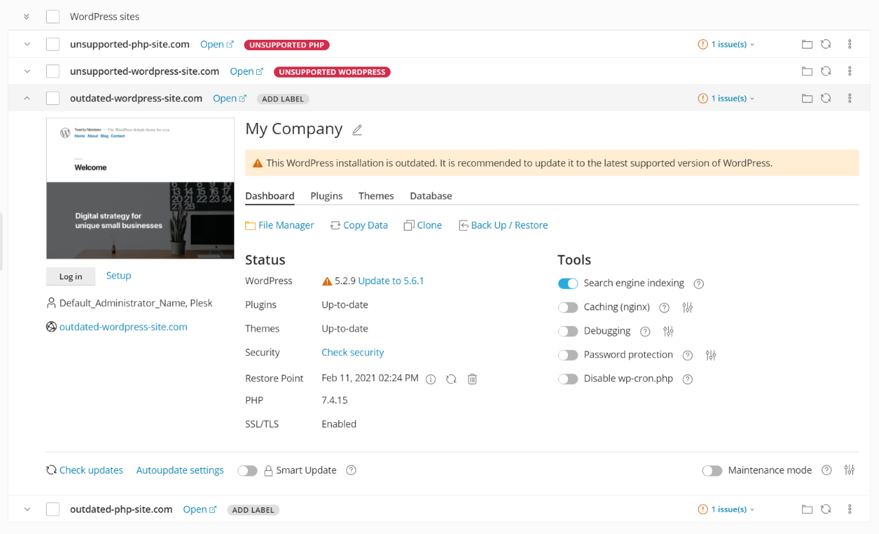 The Plesk Wp Toolkit 53 Is Now Available Plesk