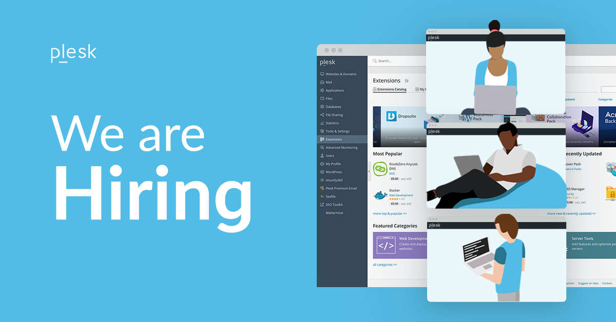 PHP Developer (Core Team) - Full Time - Plesk