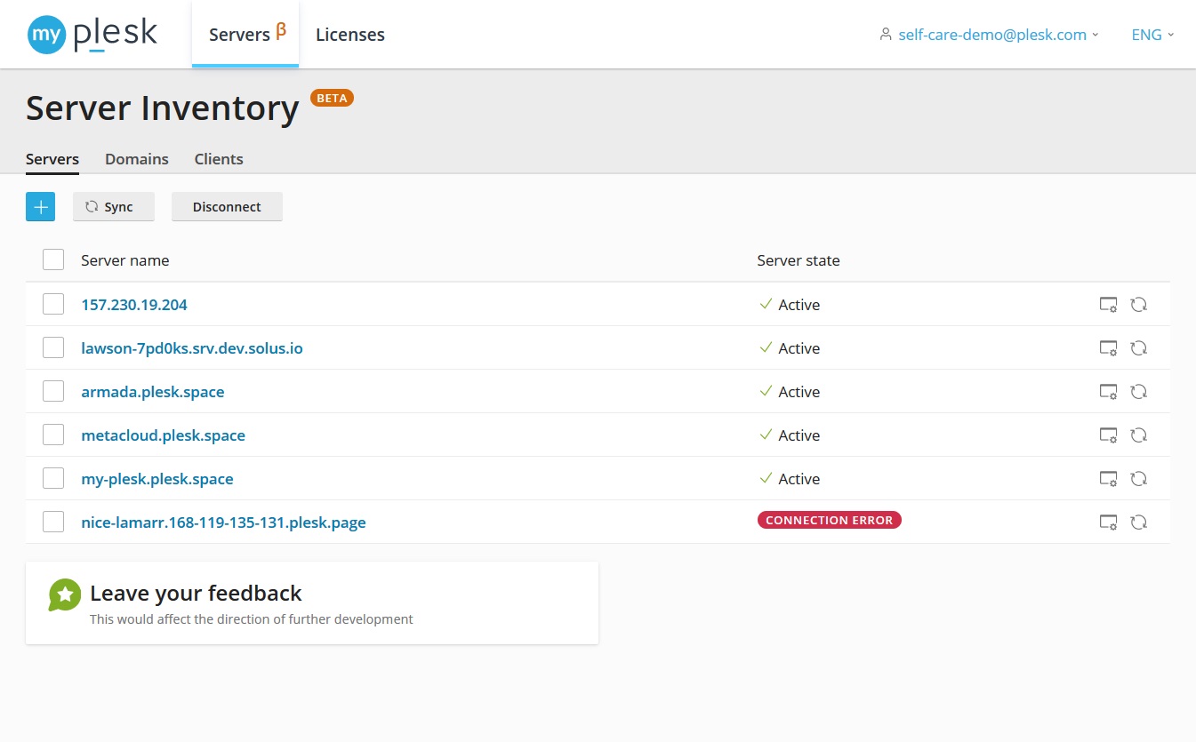 My Plesk Update Delivers Multi-Server Management and More - Plesk