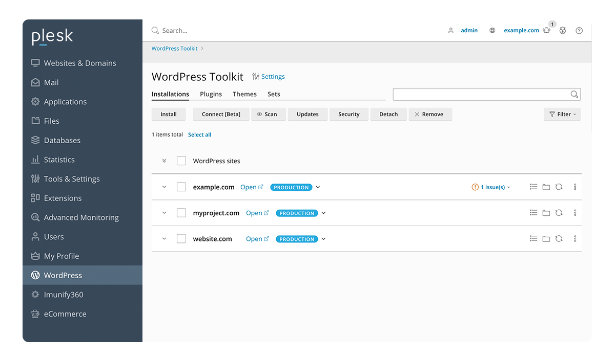 Plesk Control Panel And Hosting For Digital Agencies