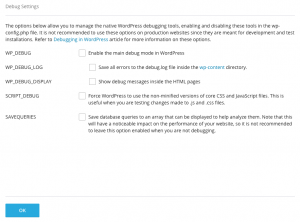 How to Debug WordPress Right - Plesk