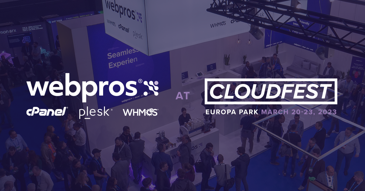 WebPros at CloudFest 2023 - Plesk