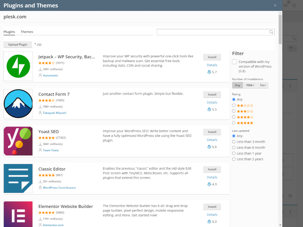 WP Toolkit extension - Plesk