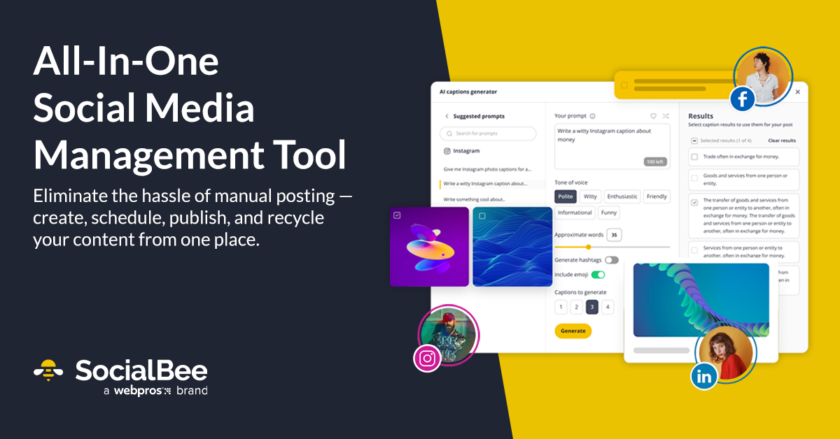 SocialBee — Social Media Management Tool